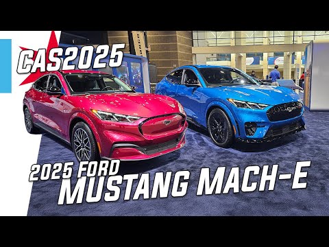 Here's What's New for 2025 Ford Mustang Mach-E Featuring New Colors!
