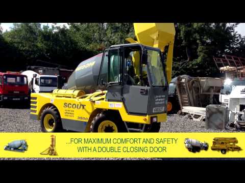 Hydromix Scout 3500 Rough Terrain Concrete Mixer - From Utranazz
