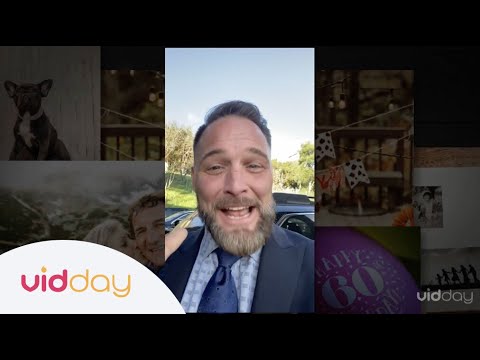 60th Birthday Wishes | Birthday Compilation | VidDay
