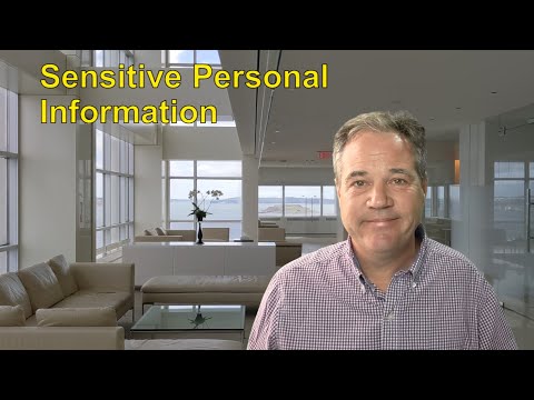 What is "sensitive personal information" and why does it matter for Canadian privacy law?