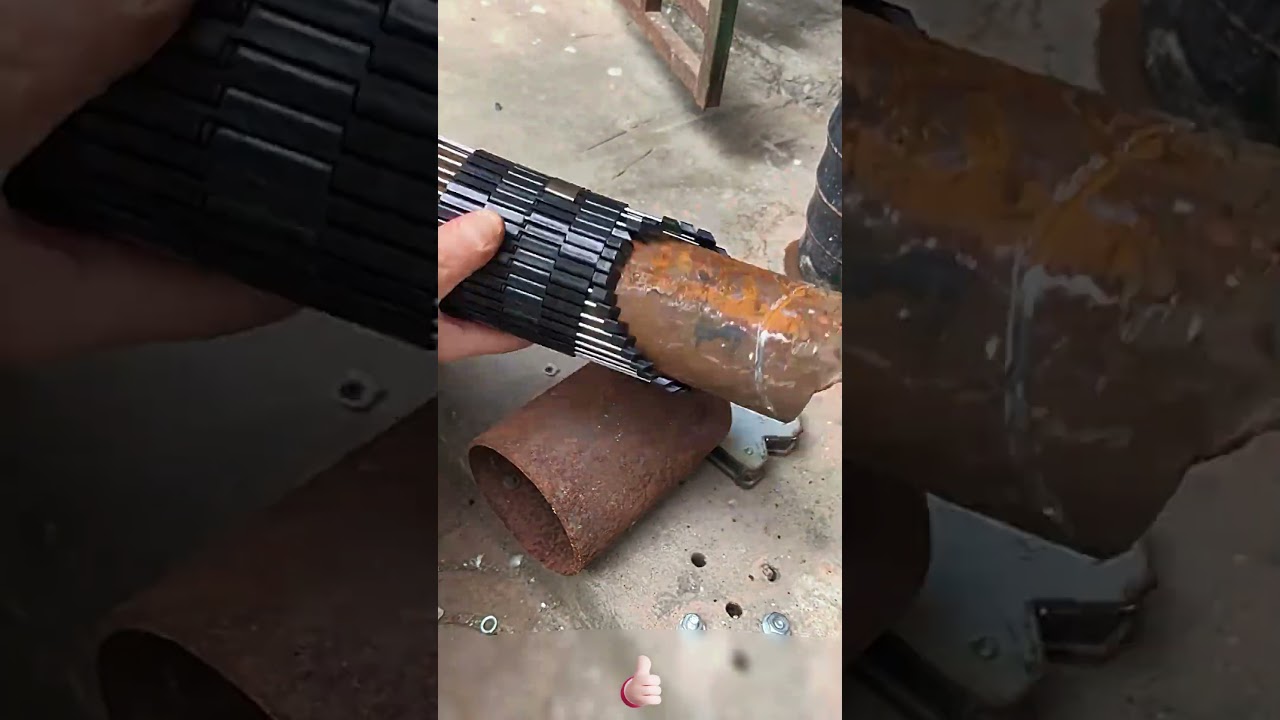 Convenient auxiliary measuring tool for steel pipe cutting