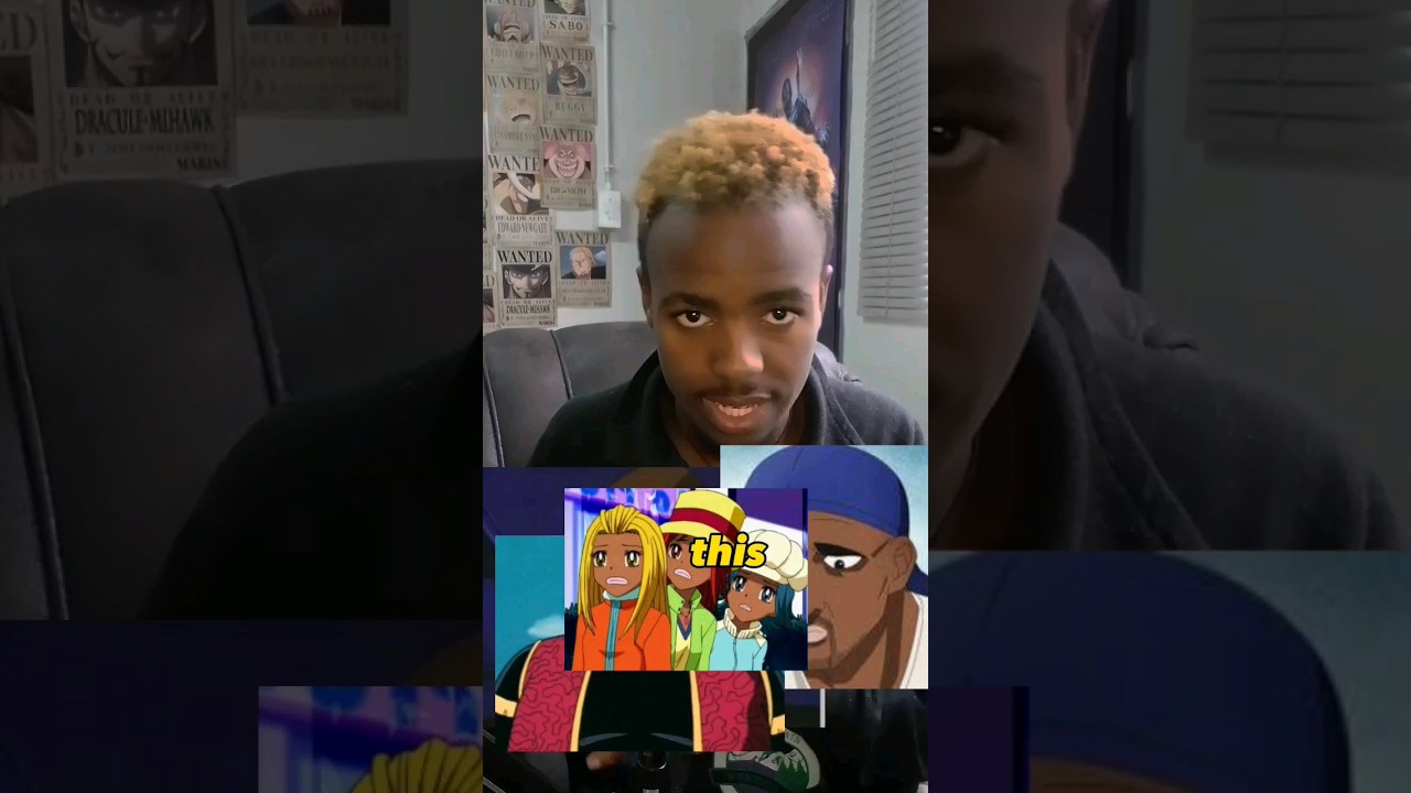 Black characters in anime
