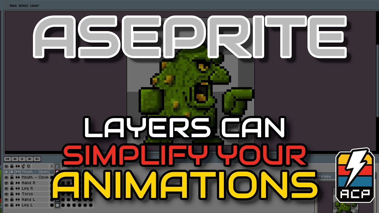 Aseprite Layers Can Simplify Your Pixel Art Animations