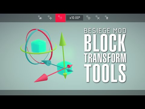 Steam Community :: Video :: Besiege Mod: Block Transform Tools [v0.23]
