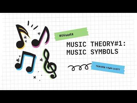 Beginner theory part 1 music symbols