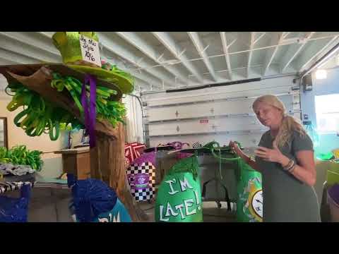 Christie Fifer on her team's Alice's Adventures in Wonderland-themed floats for Fantasy Fest 2022