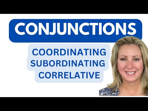 What is a Conjunction? 3 Types of Conjunctions | Coordinate | Subordinate | Correlative (free PDF)