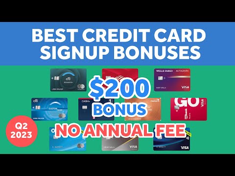 ⭐BEST Credit Card Sign Up BONUSES in 2023 (NO Annual Fee) 🤑 Best Cash Back Credit Card Bonus Offers