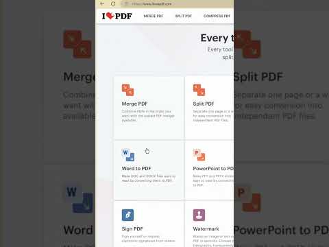 Convert Word to PDF (Free Online Tool)