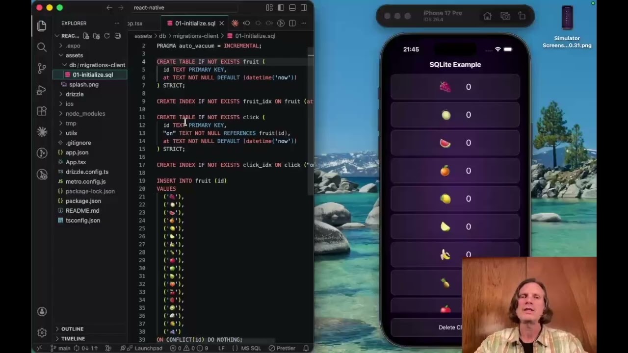 SQLite as State: A React Native Demo