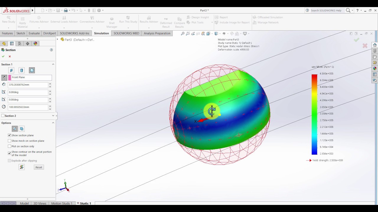 SolidWorks 17 FEA Tutorials | SolidWorks FEA Analysis | SolidWorks FEA Simulation