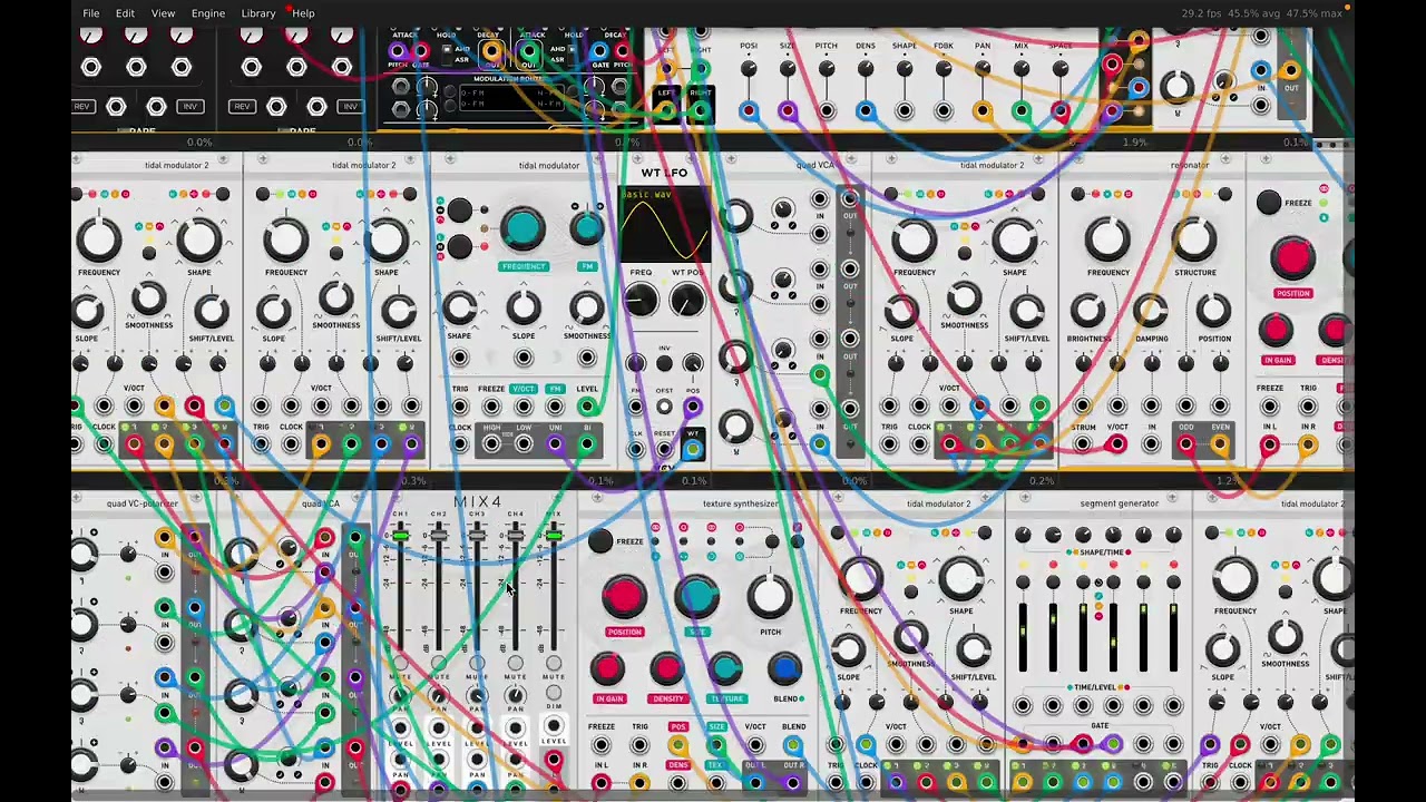 Generative Modular Tides