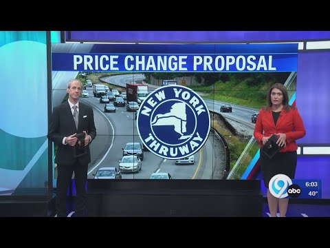 Thruway Authority proposes to increase tolls in 2024