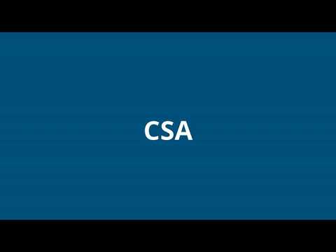 what is the meaning of CSA