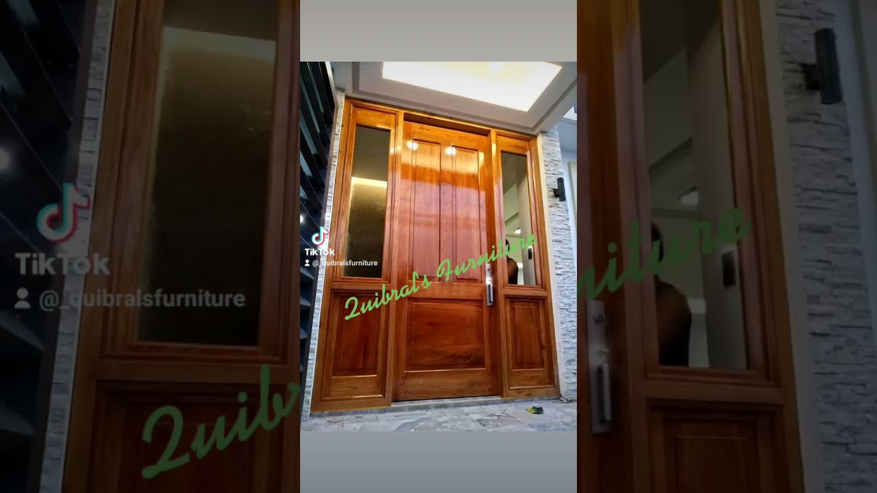 Door with fixed window plus door jamb(package)