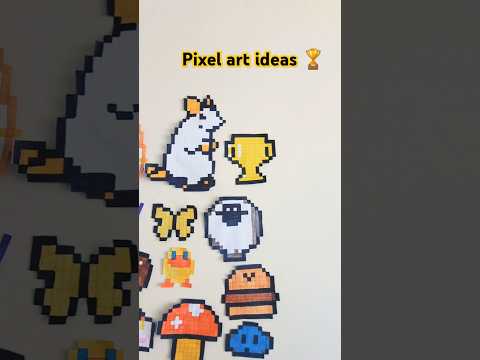 🏆 Pixel art ideas!) #pixelart #pixelartideas #pixel #artpixel #artdrawing