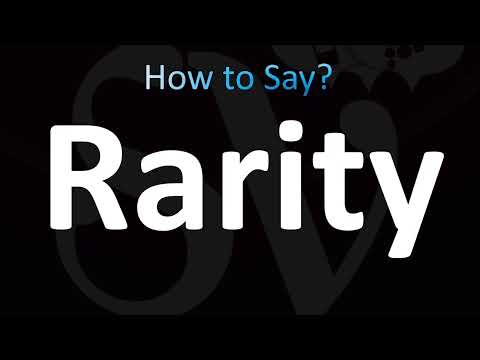 How to Pronounce Rarity (CORRECTLY!)