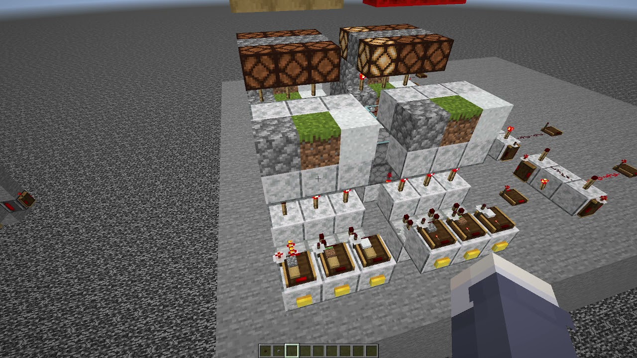 Minecraft - Create Mod - Elevator with multiple selectable levels