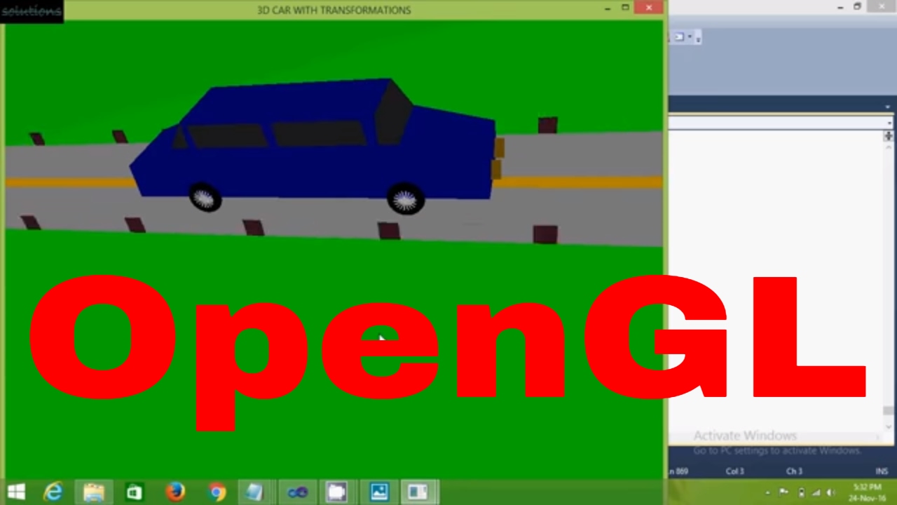 1. Computer Graphics using OpenGL