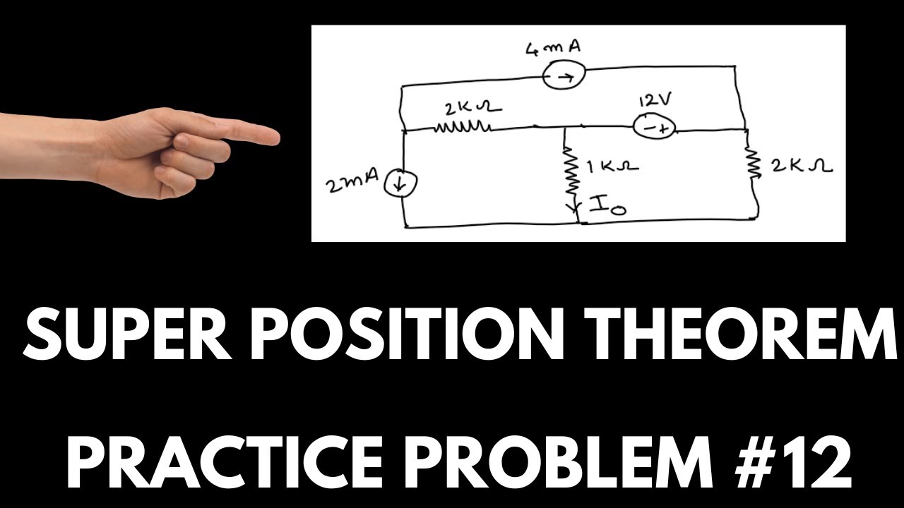 SUPERPOSITION THEOREM SOLVED PROBLEMS