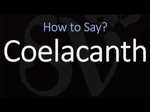 How to Pronounce Coelacanth? (CORRECTLY)