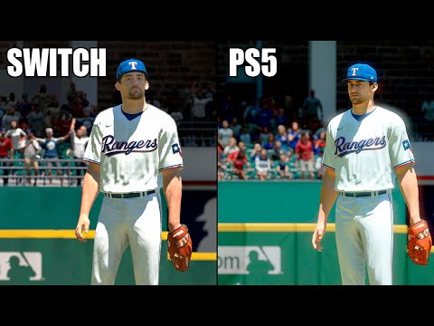 MLB the Show 24  | Nintendo Switch vs. PS5 Comparison