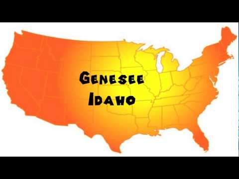 How to Say or Pronounce USA Cities — Genesee, Idaho