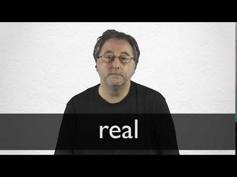How to pronounce REAL in British English