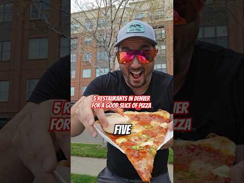 5 Restaurants in Denver To Get a GREAT SLICE OF PIZZA!! #food