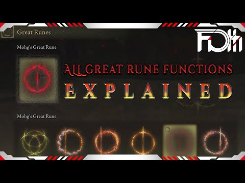 All Great Runes Explained | Elden Ring ⚔