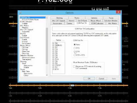 HRD, DM780, PowerSDR set up