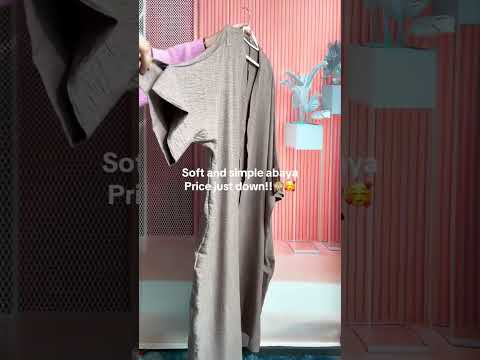 Lightweight Abaya, Perfect for All Seasons! #abaya #soft #comfyoutfits