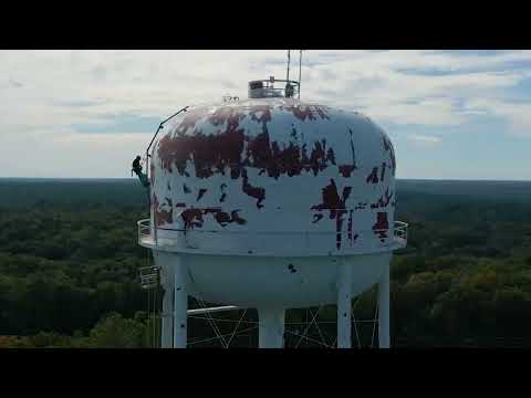 Trafalgar Water Tower Painting - Drone only
