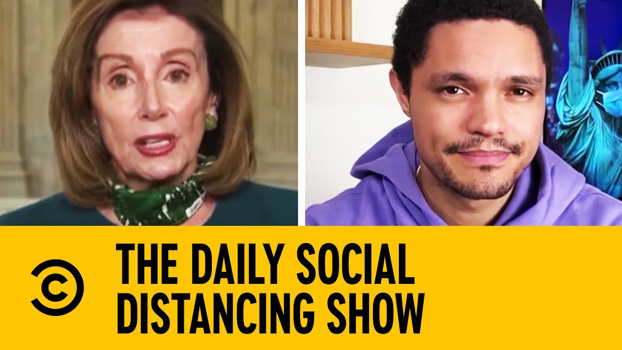 Nancy Pelosi Calls President Trump Morbidly Obese | The Daily Show With ...
