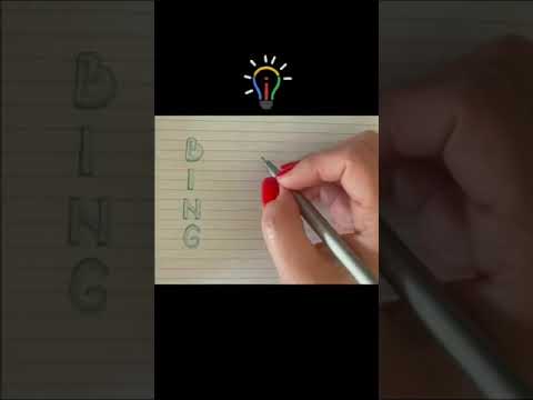 Real meaning of BING 😜 #meaning #bing #handwriting