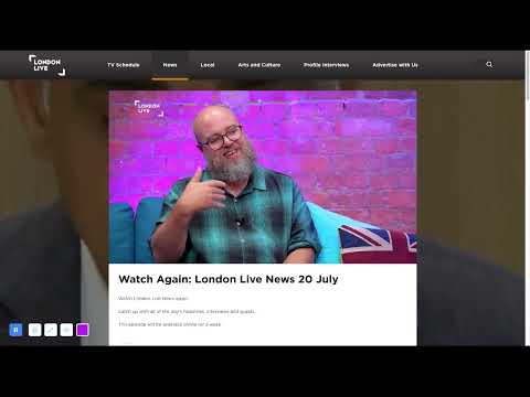 London Live Interview | Benjamin Oliver