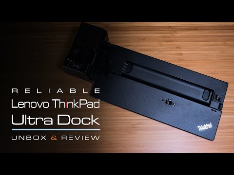 Lenovo ThinkPad Ultra Docking Station Unboxing and Review