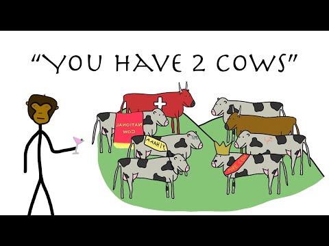 Economics explained with Cows | Ecownomics
