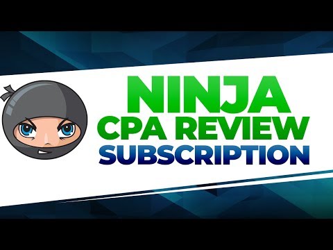 NINJA CPA Review Subscription vs NINJA Notes Only