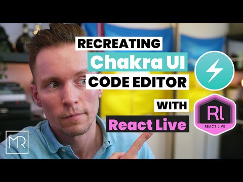 Build a code editor from Chakra UI docs with React Live and TailwindCSS