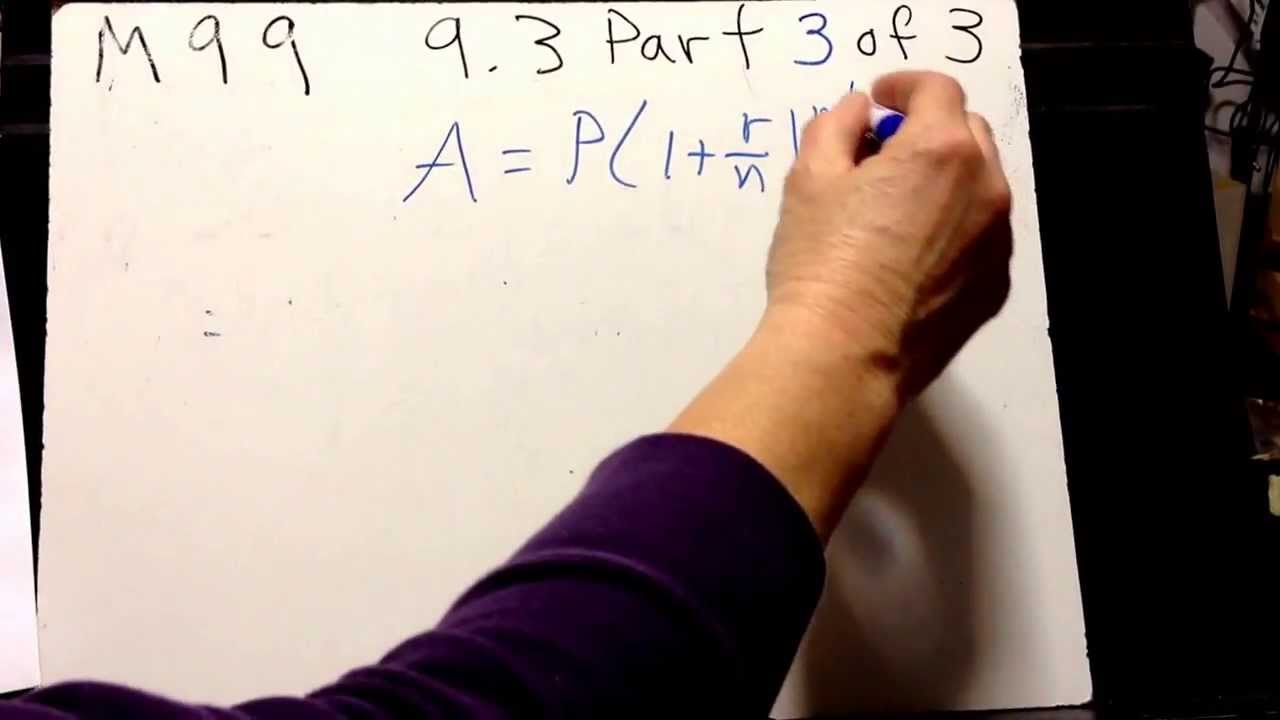 Exponential Increase and Decay, Compound Interest