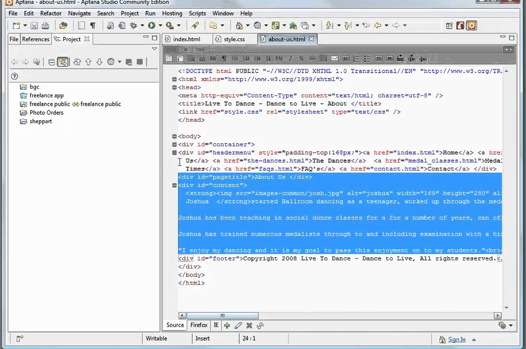 How to setup a template in CMSMS