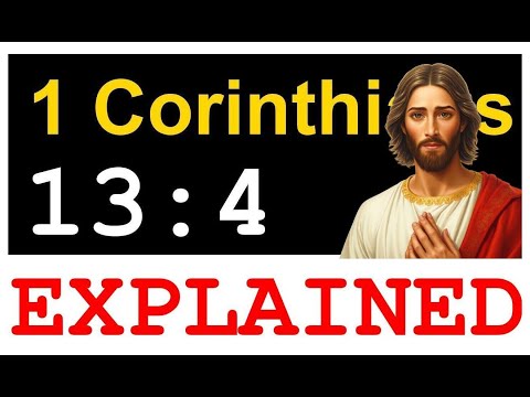 1 Corinthians 13:4 Explained - Understanding the True Meaning of Love