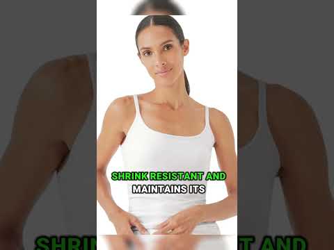 Women's Organic Cotton Camisole Tank Top with Built-in Shelf Bra #fashion #tshirts #style