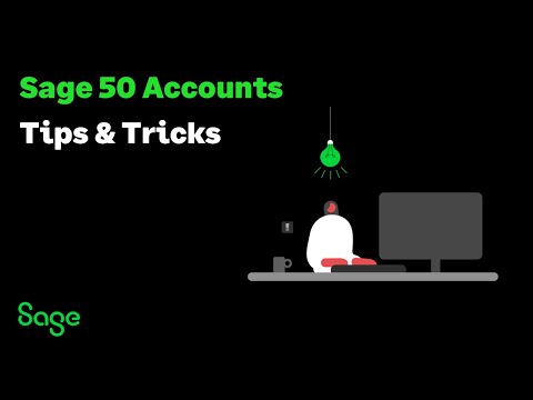 Sage 50 Accounts (UK) - Tips and tricks to customise your software