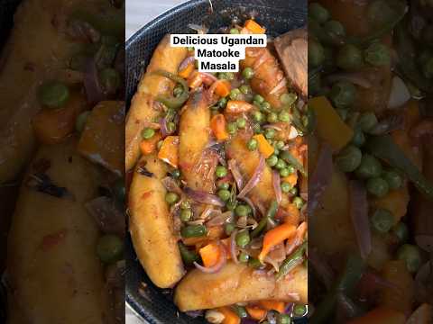 Delicious Ugandan Matooke Masala #kampala #travel #kampalauganda #ugandanfood