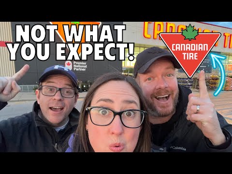 Explore Canadian Tire with us | This store has EVERYTHING!