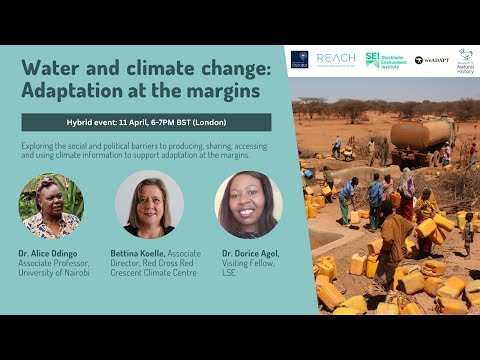 Water and climate change: Adaptation at the margins