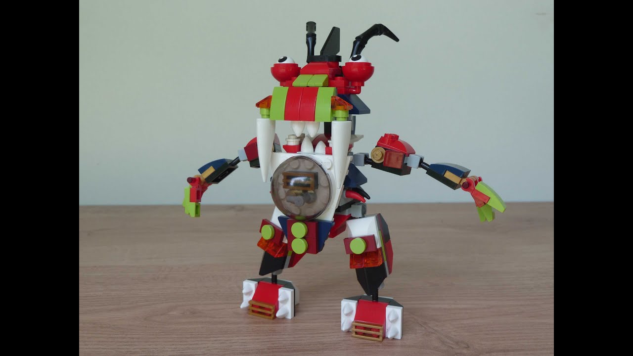 LEGO MIXELS SERIES 4 MEGA MAX MOC Instructions