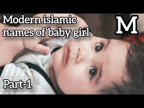 Modern islamic names of baby girl | Starting with letter M part 1 | #allaboutmomnbaby #babygirlname